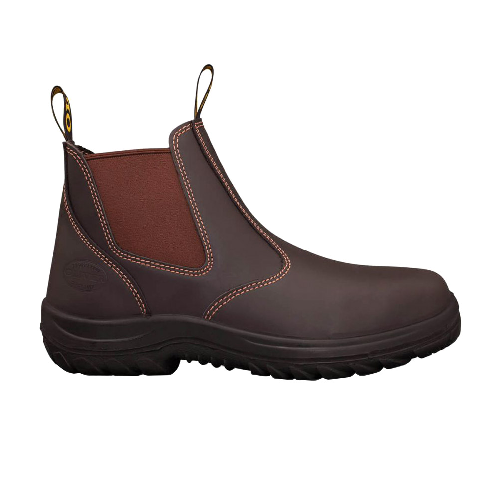 Boot - Elastic Sided Safety Oliver 34626 Full Grain Leather DDPU Sole ...