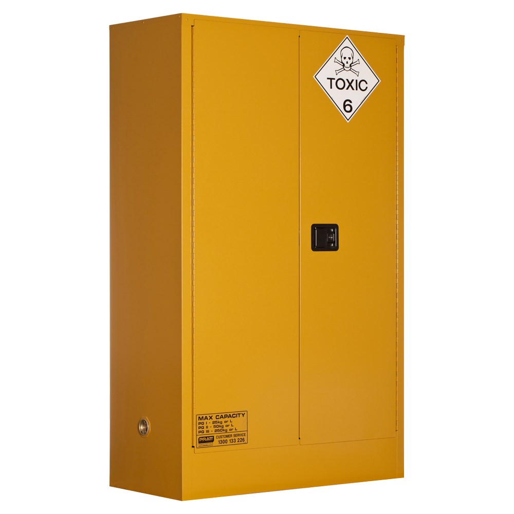 Toxic Substance Storage Cabinet 250L 2 Doors | QLD Safety
